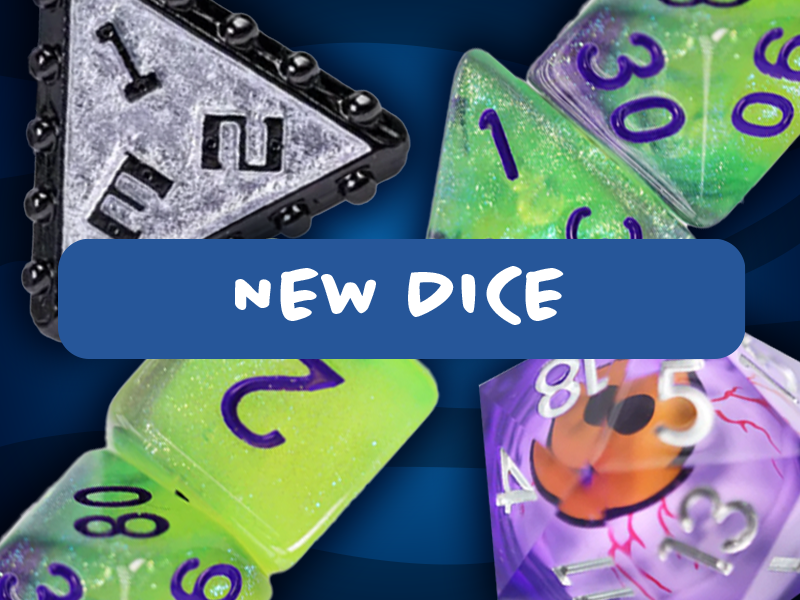 New Dice – Foam Brain Games