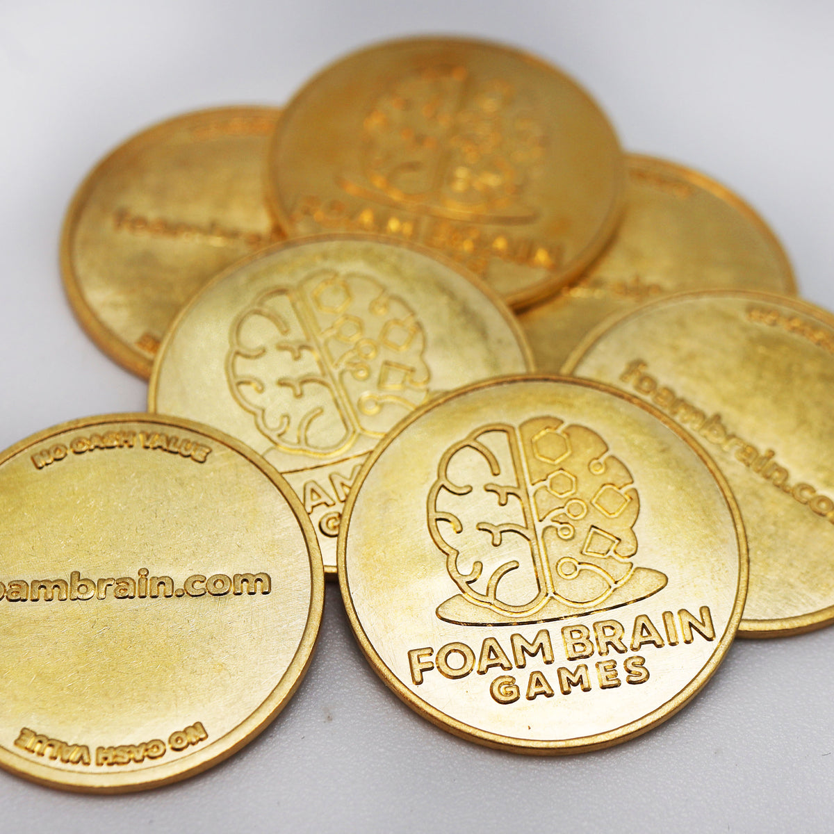 Custom Arcade Token – Foam Brain Games