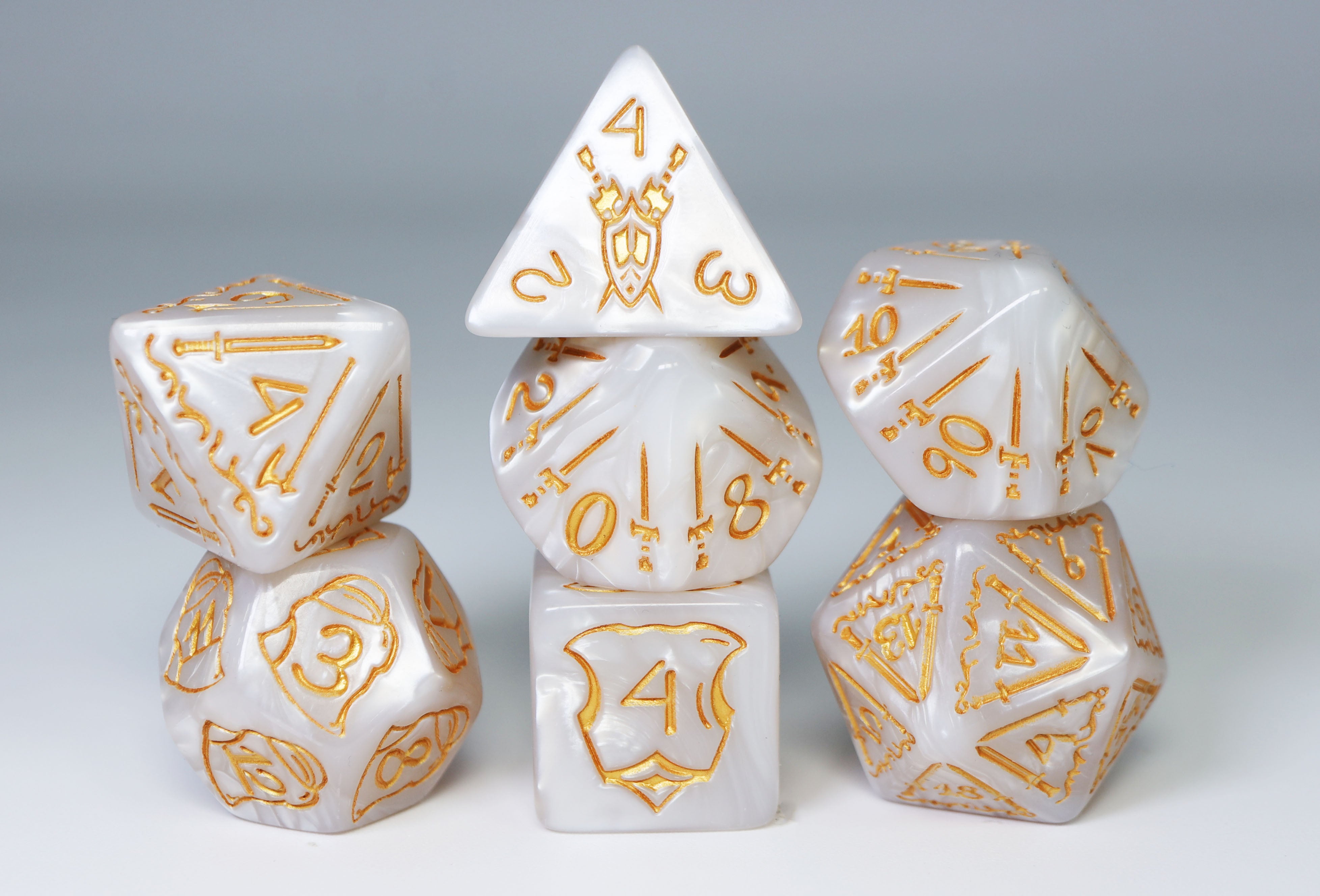 Queen's Armory: Holy - 25mm RPG Dice Set