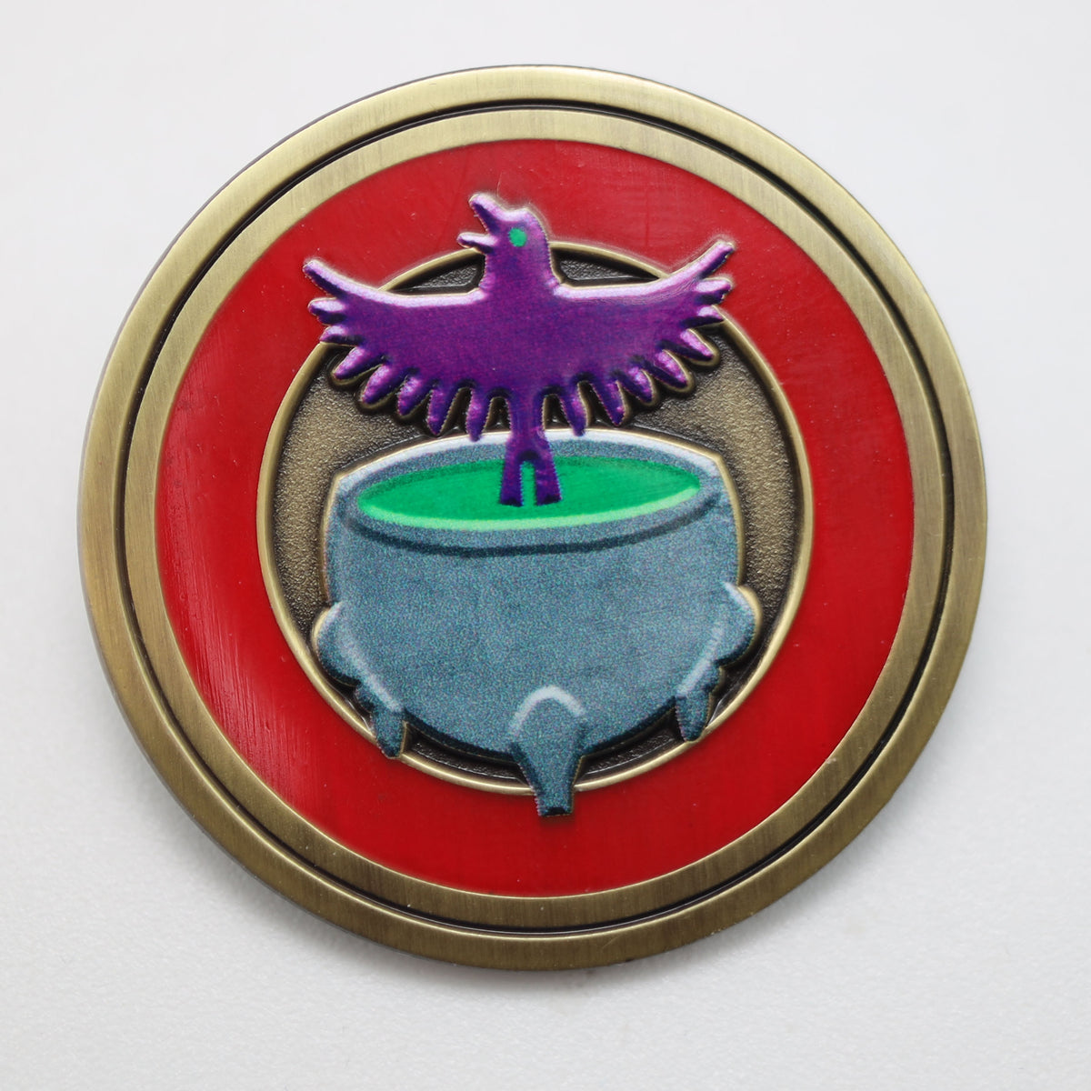 Pathfinder Class Icon Pin: Witch – Foam Brain Games