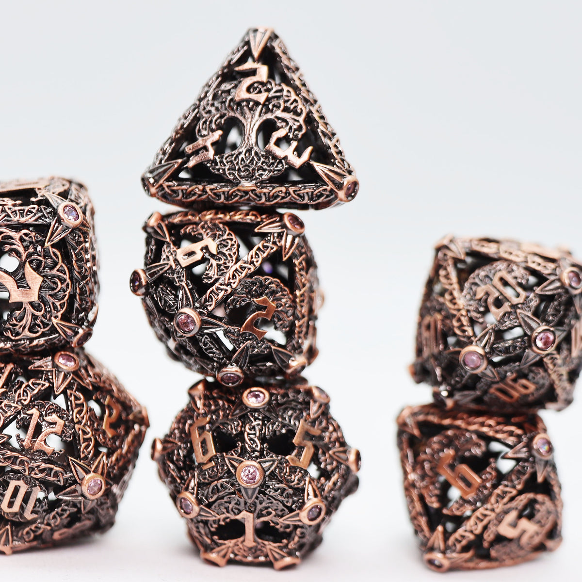 Trees of Virtue: Tree of Tolerance - Hollow Metal RPG Dice Set – Foam ...