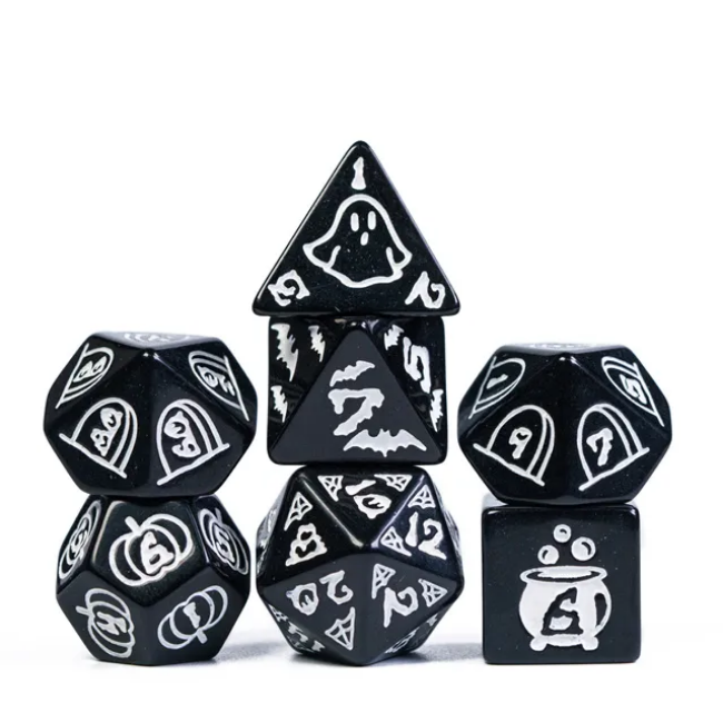 Graveyard Smash RPG Dice Set – Foam Brain Games