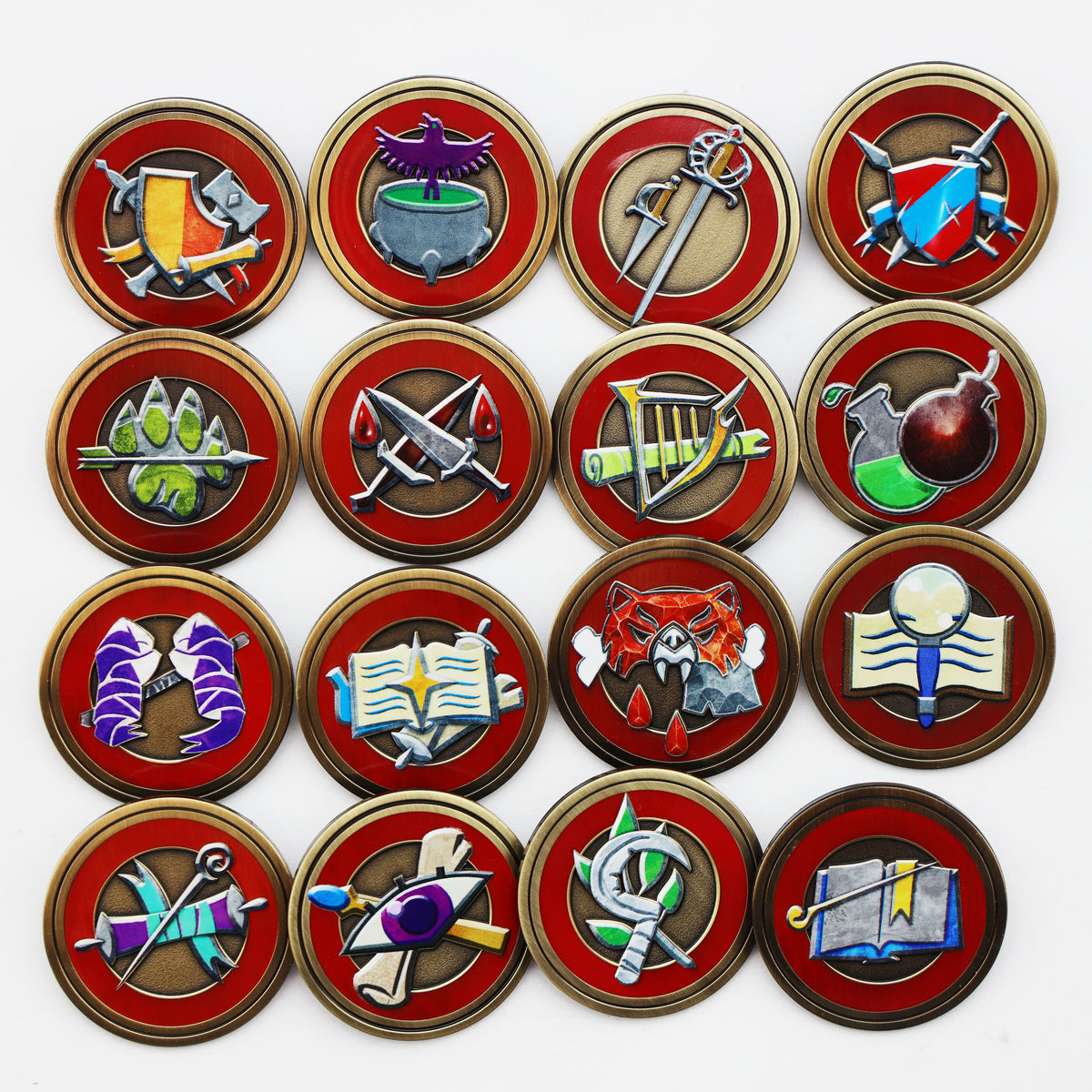 Pathfinder Class Pins Bundle – Foam Brain Games