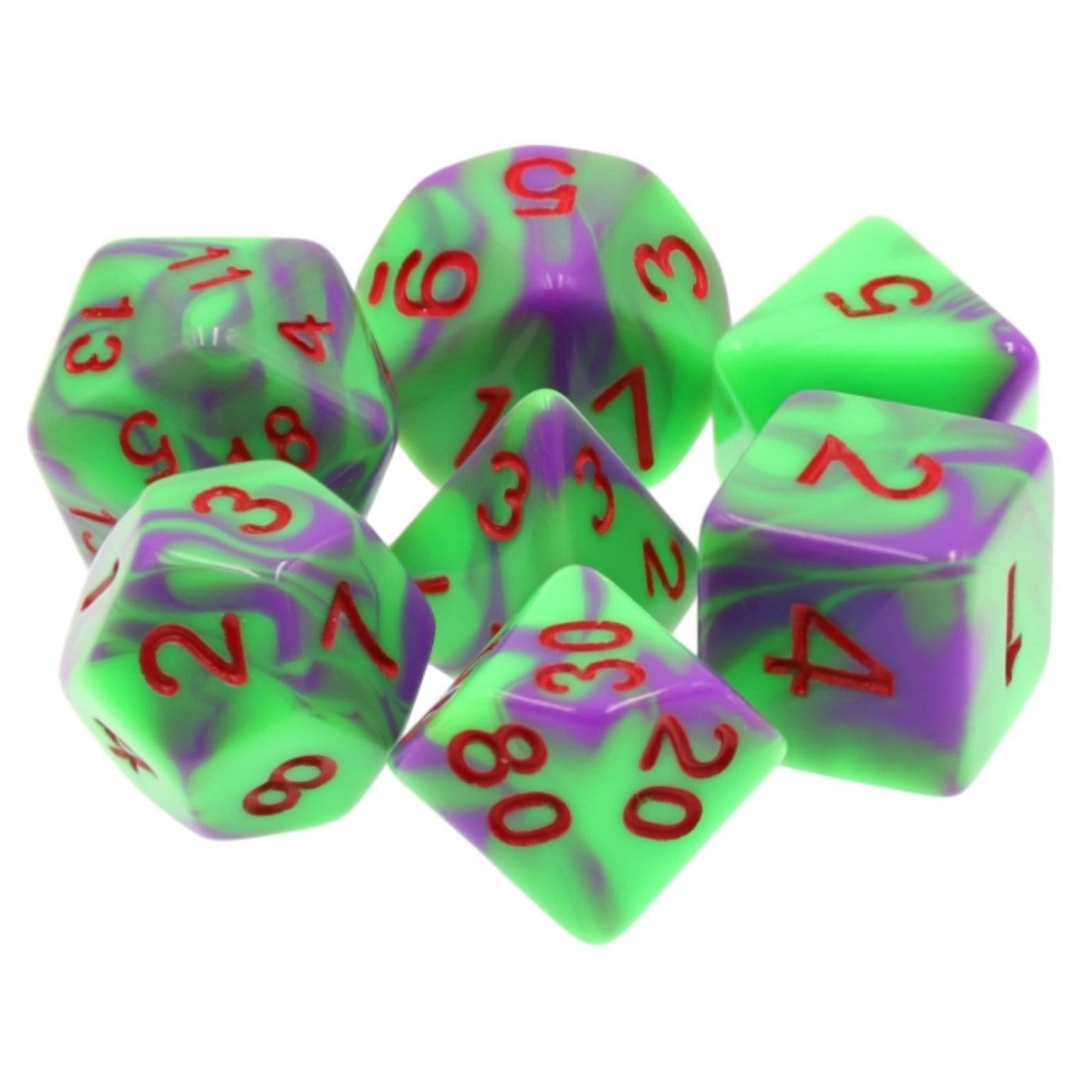 Goblin Goo RPG Dice Set – Foam Brain Games