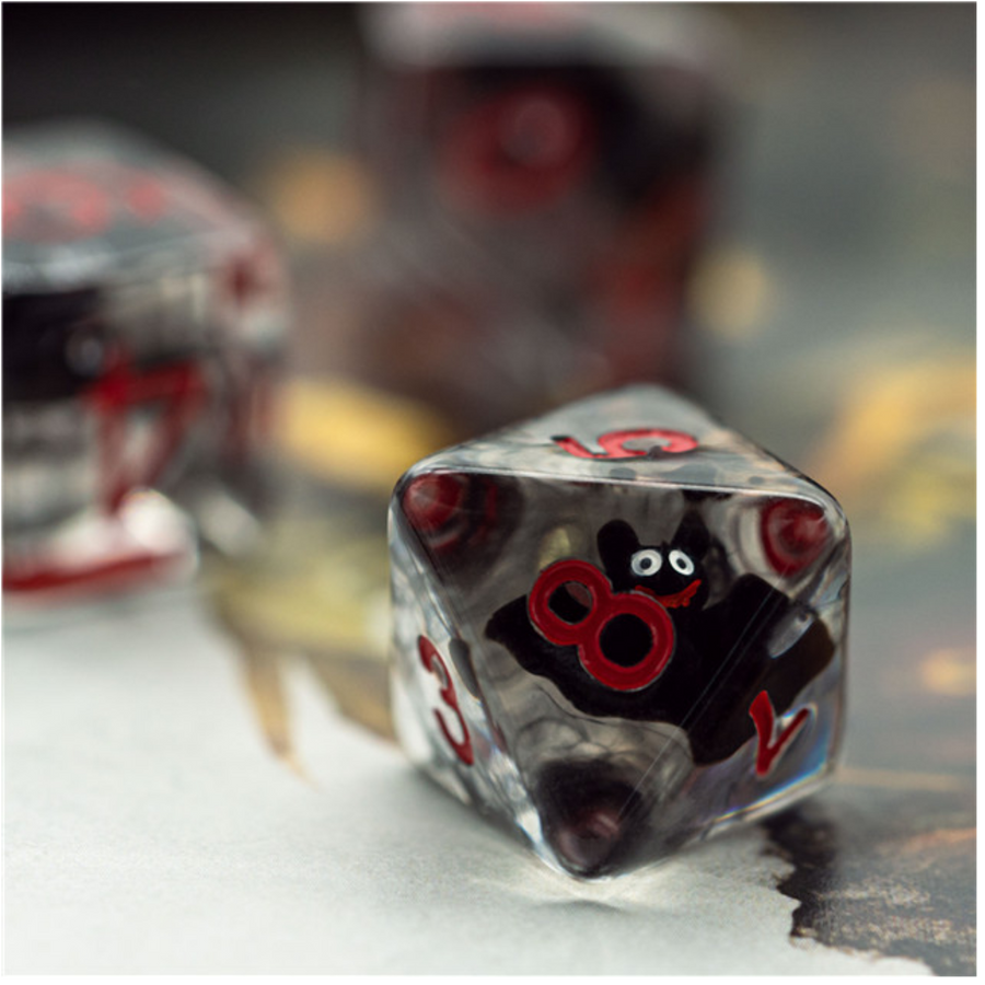 Vampire Bats RPG Dice – Foam Brain Games